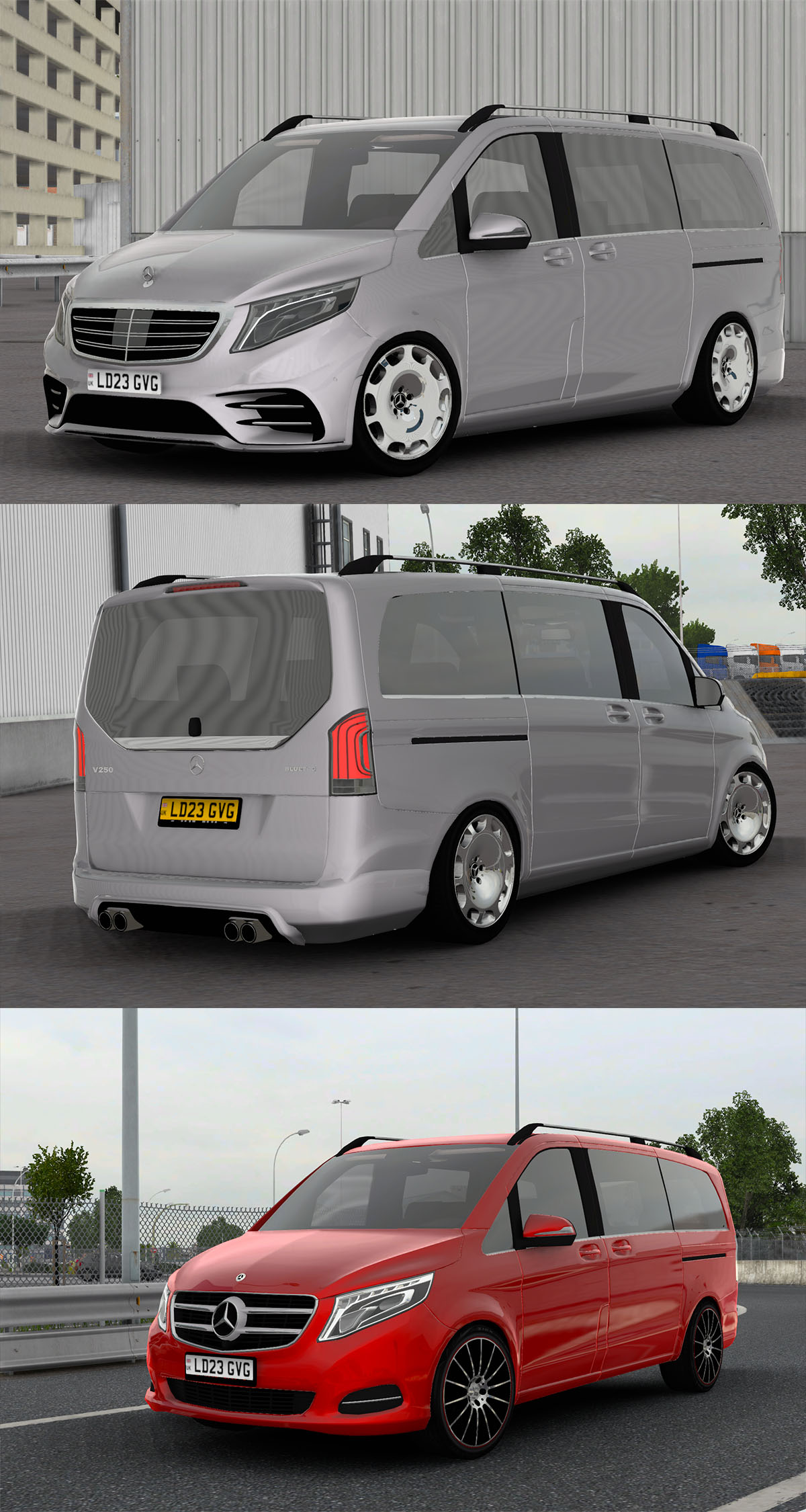Mercedes-Benz W447 V-Class V4.3 1.48 - ETS2 mods download