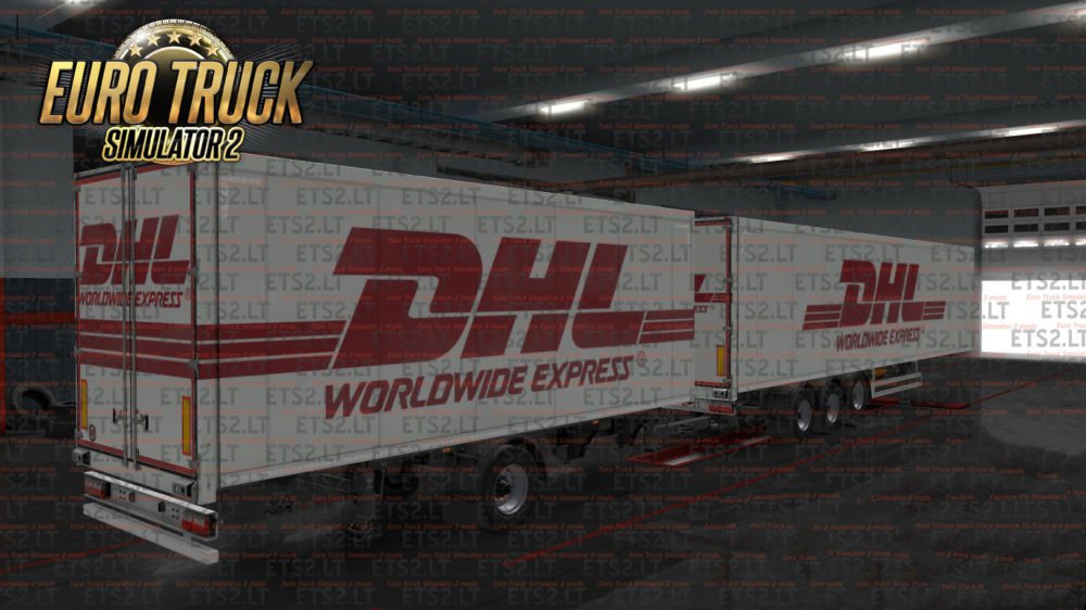 DHL Worldwide Express Ownership Trailer - 1.48 - ETS2 mods download