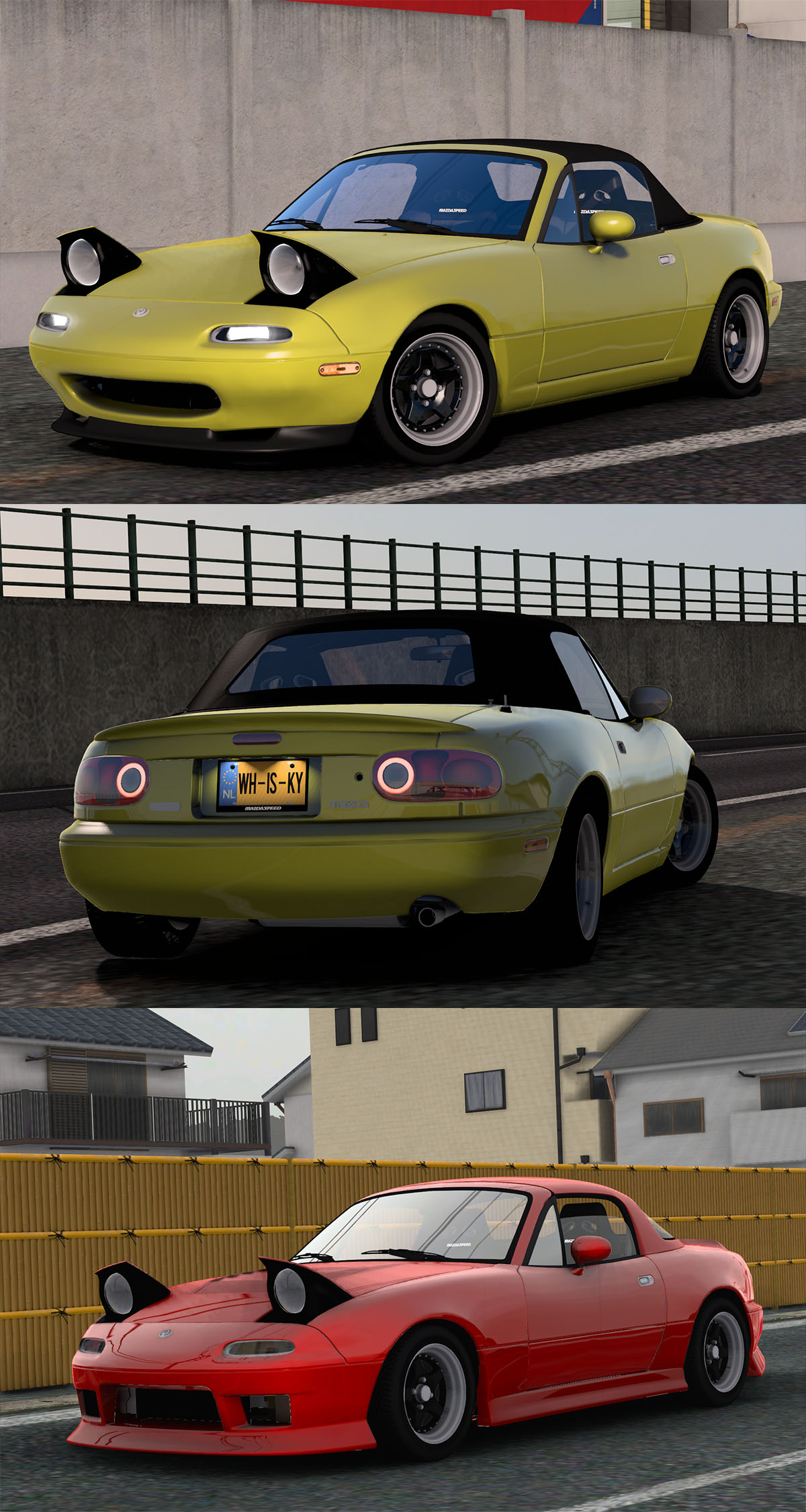 Mazda MX-5 Miata NA V1.3 1.48 - ETS2 mods download