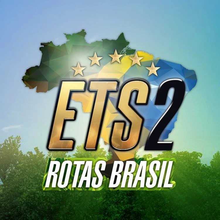 Mapa Rotas Brasil - 1.48 - ETS2 mods download