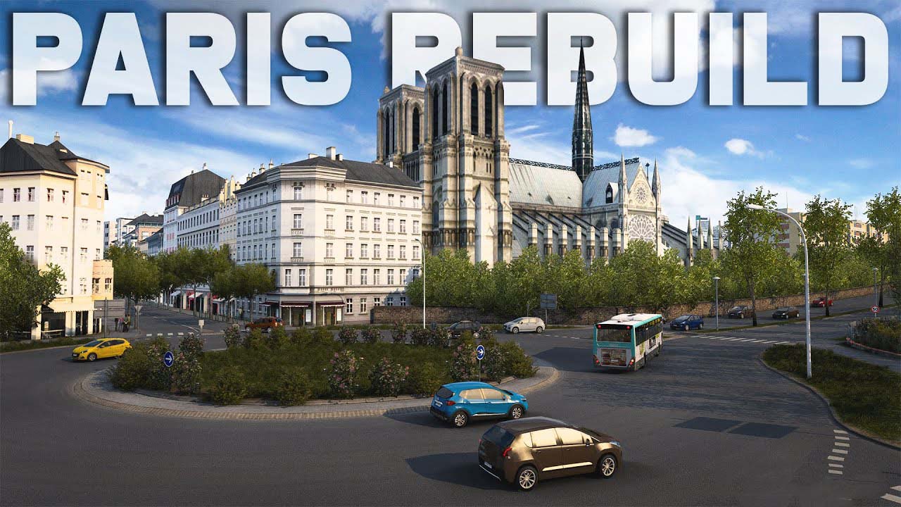 Paris Rebuild for Promods v1.48 - ETS2 mods download