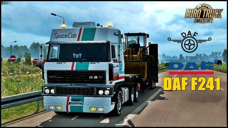 DAF F241 Series + Interior v1.7.2 by XBS (1.48) - ETS2 mods download