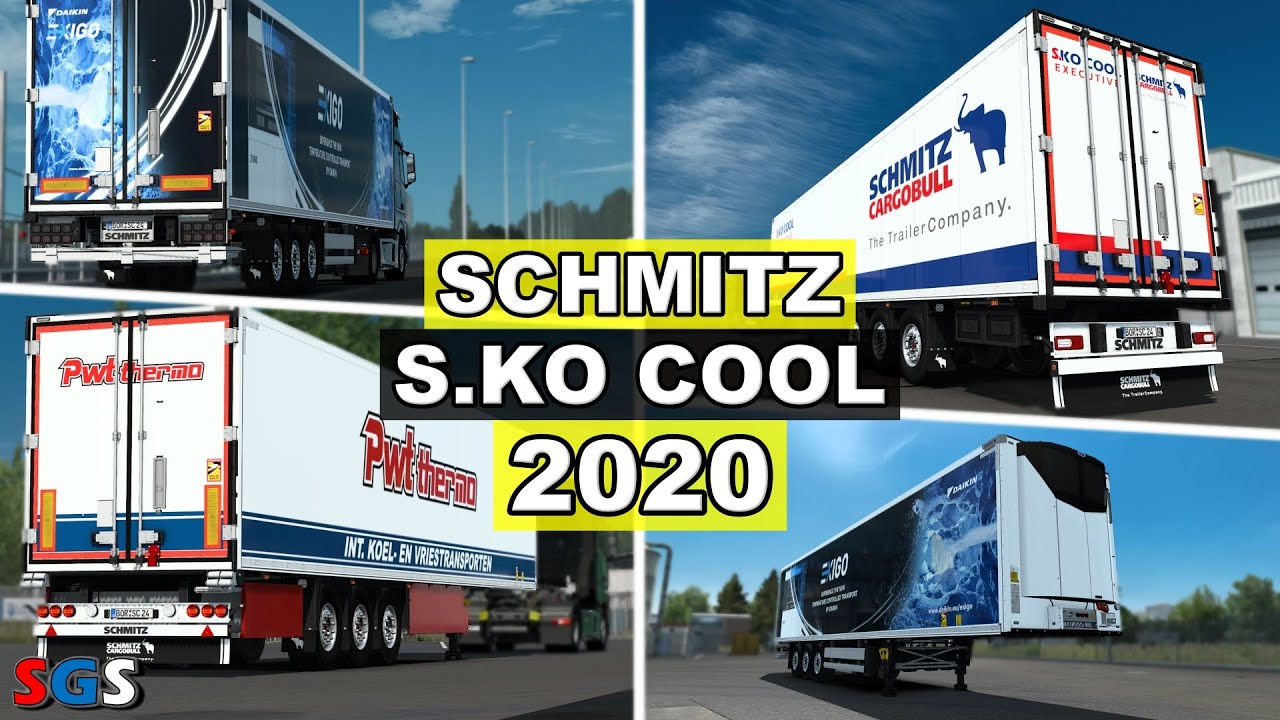 Schmitz S.KO Cooliner 2020 v1.1 [1.49] - ETS2 mods download