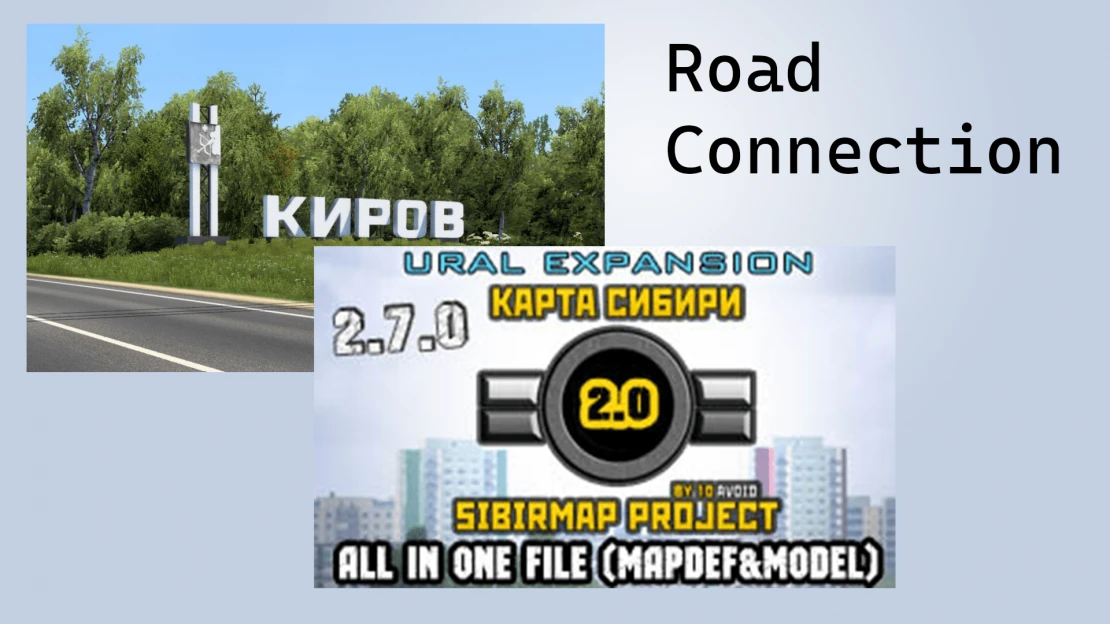Kirov Map - Sibir Map RC v0.3 1.49 - ETS2 mods download