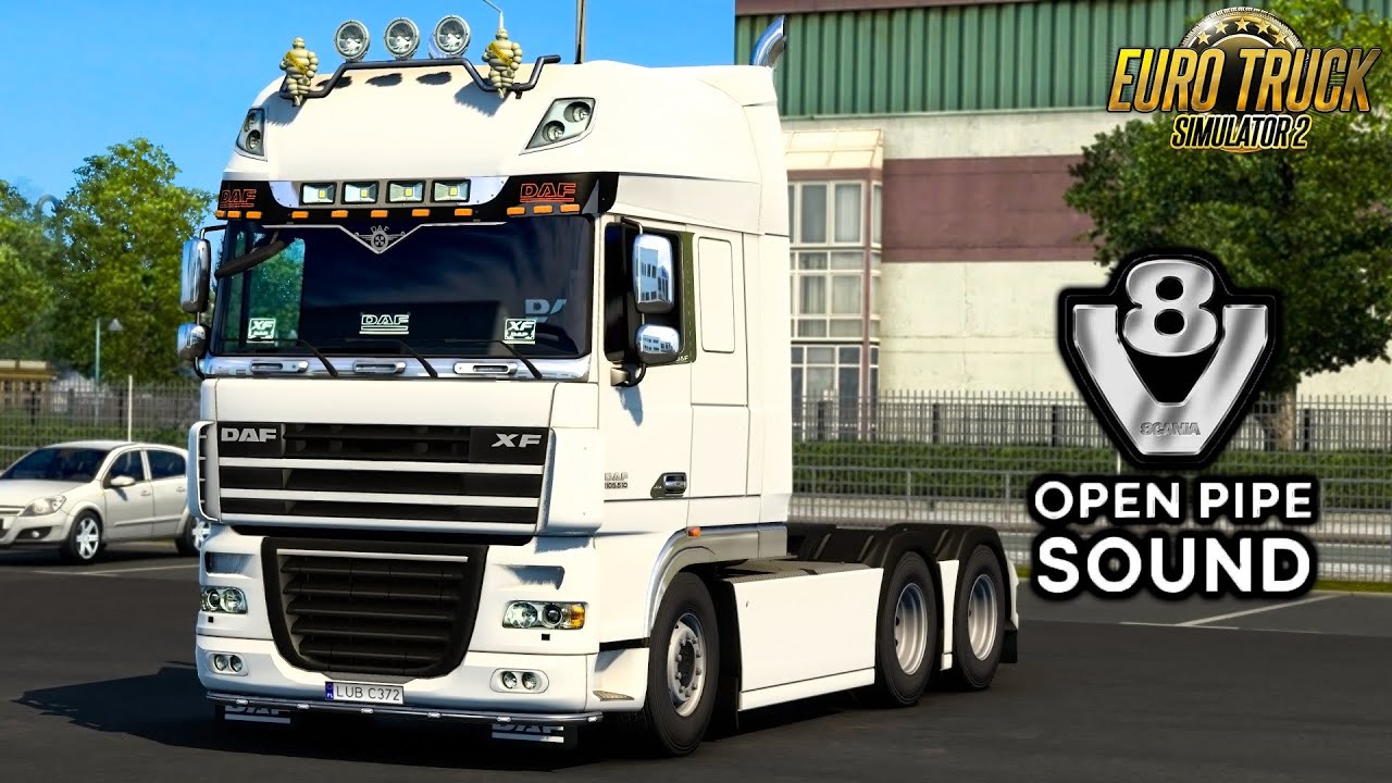 DAF XF 105 Open Pipe Sound v2.0.1 1.49 - ETS2 mods download