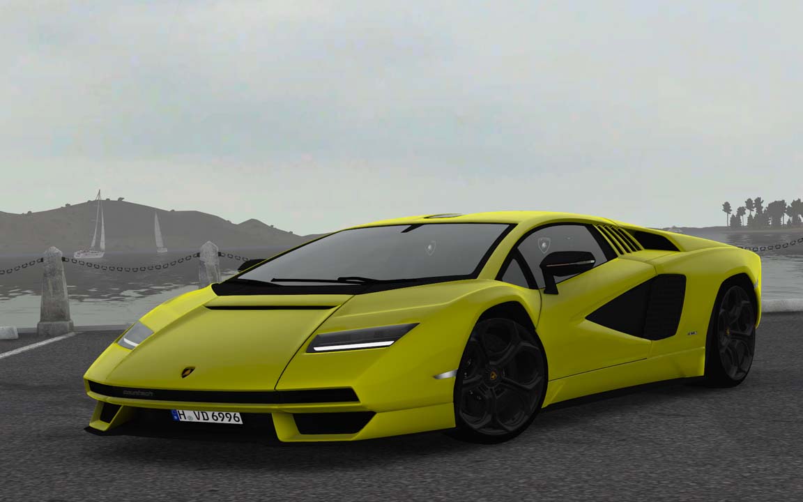 Lamborghini Countach LPI 800-4 2022 v1.3 1.50 - ETS2 mods download