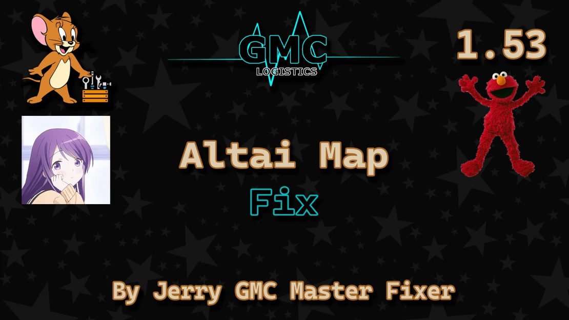 Altai Map Fix v1.2 1.53 - ETS2 mods download