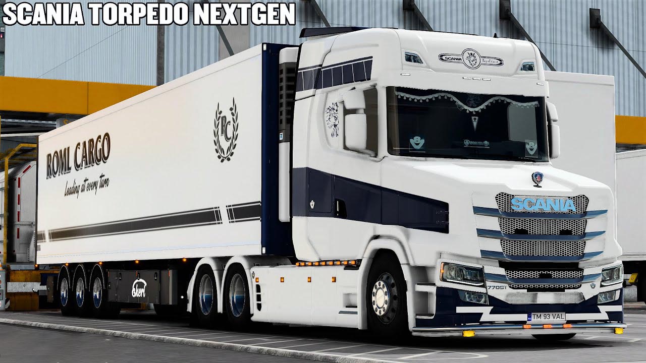 H&W Scania Next Gen Torpedo v3.16.3 1.53 - ETS2 mods download