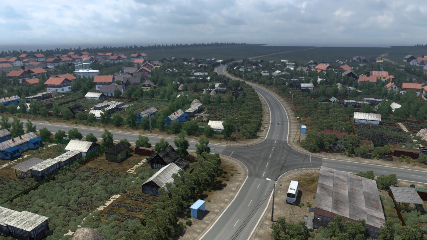 Road to Caucasus v1.6 1.54 - ETS2 mods download