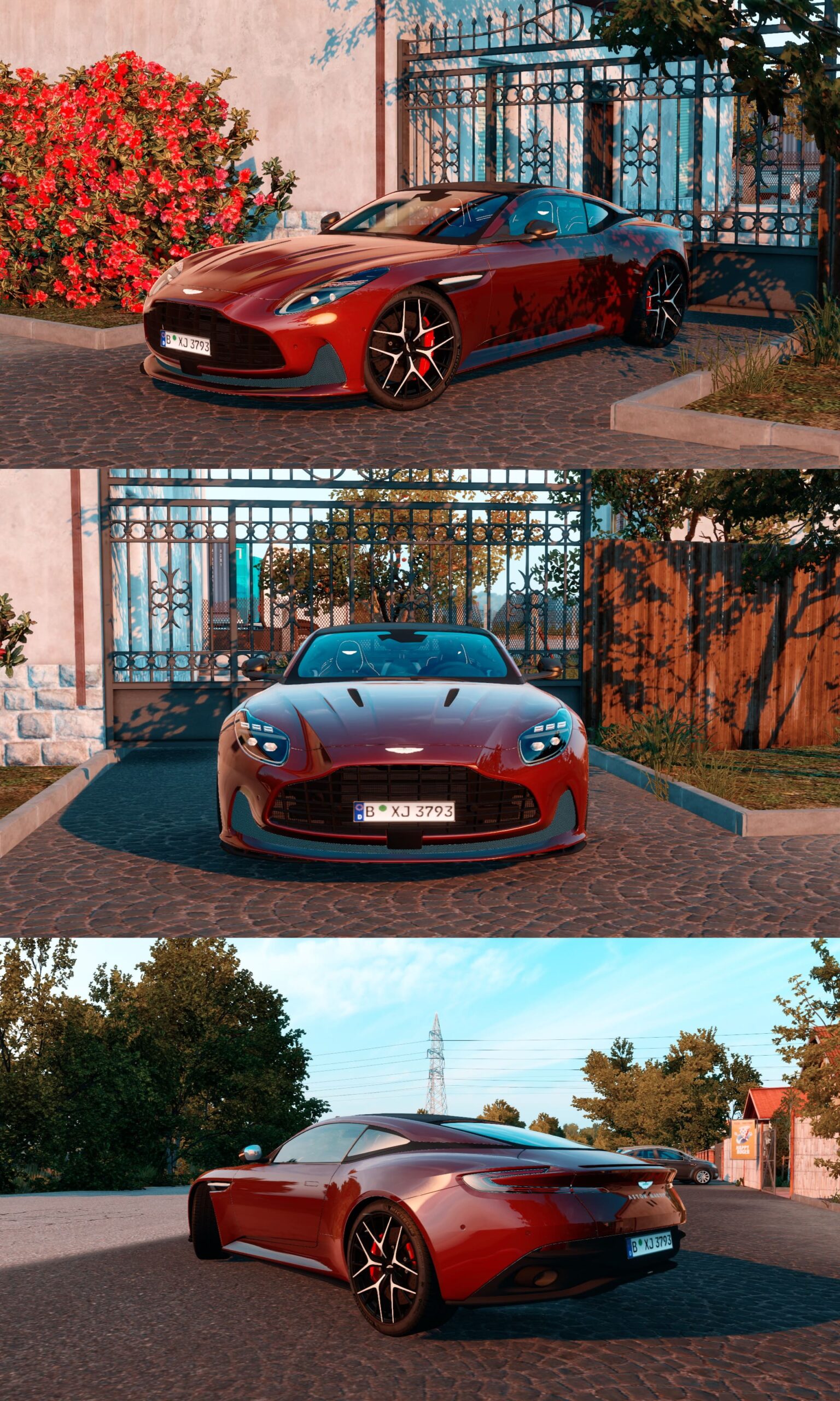 Aston Martin DB12 2023 1.1 - ETS2 mods download