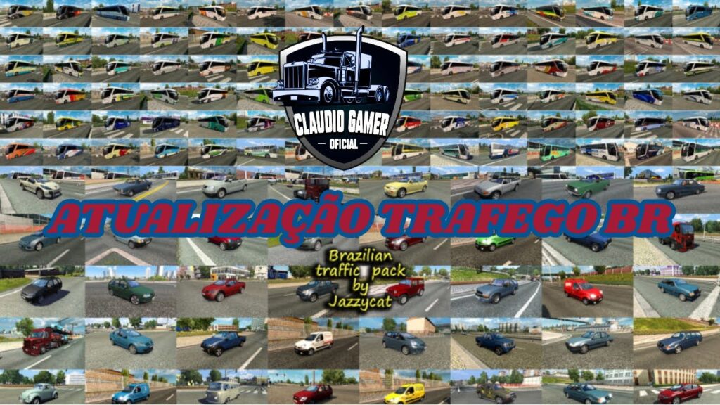brazilian traffic pack by Jazzycat ETS 2 - ETS2 mods download