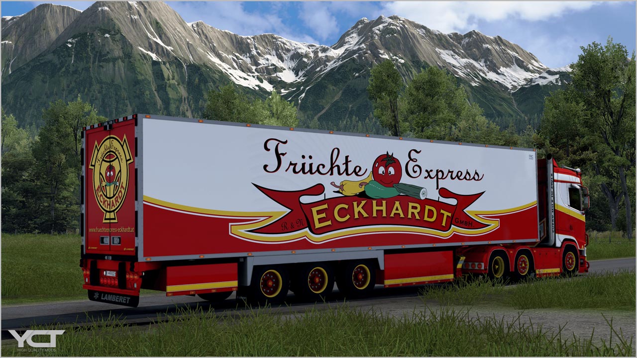 Scania S650 Eckhardt + Trailer v4.0 1.55 - ETS2 mods download