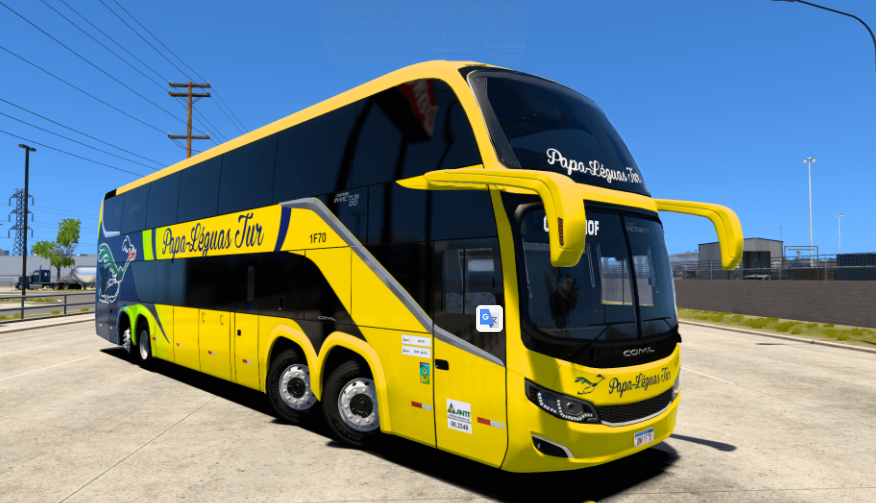 Comil Campione Invictus DD 2023 Mercedes Euro 6 - ETS2 mods download