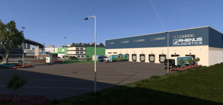 European Logistics Map ETS2 v5.1 - ETS2 mods download