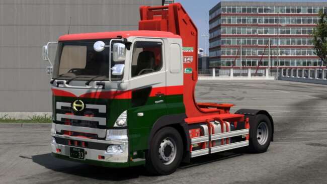 Hino Profia v1.5 (1.58.x) - ETS2 mods download