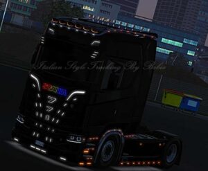 Mega mod Tuning Italian Scania NG〡1.58〡 BETA - ETS2 mods download