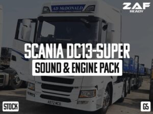Scania DC13-Super Sound & Engine Pack (G5) v1.7 1.59 - ETS2 mods download